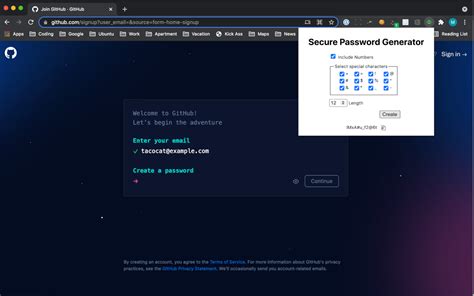 Secure Password Generator Chrome 웹 스토어