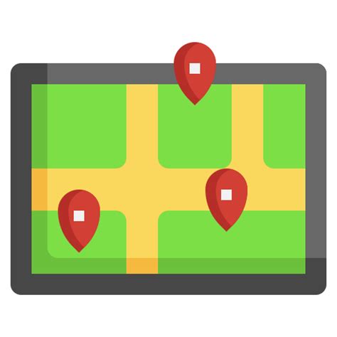 Map Location Generic Color Fill Icon