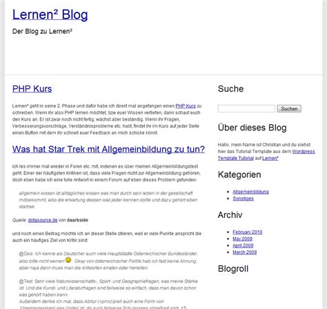 Blueprint CSS Grundformatierung Und Typography Wordpress