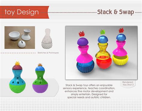 Stack And Swap Toy Design By Jillian Ailes At