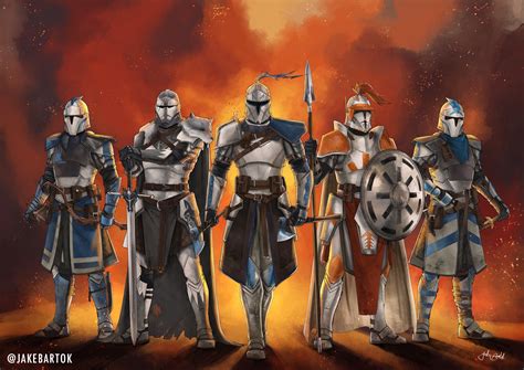 Captain Rex Echo Commander Cody Wolffe And Fives Star Wars And 1