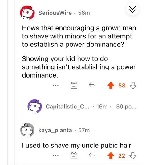 Cursed Uncles Pubic Hair Scrolller