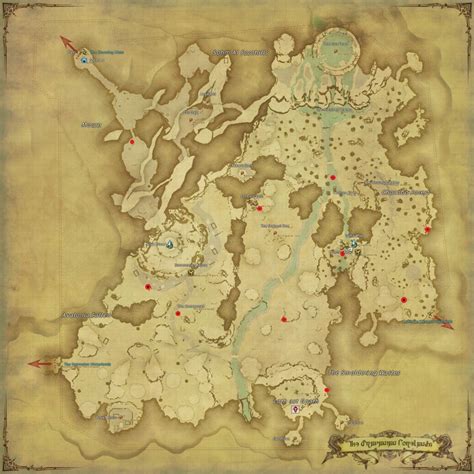 Ffxiv Aether Currents Map Wales On A Map