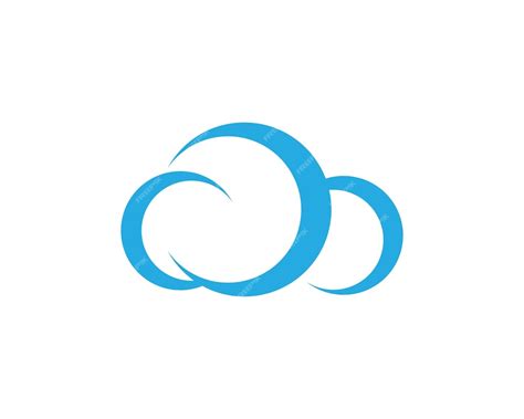Premium Vector Cloud Technology Vector Logo Template