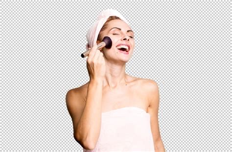 Premium Psd Hispanic Pretty Young Woman Beauty And Make Up Concept