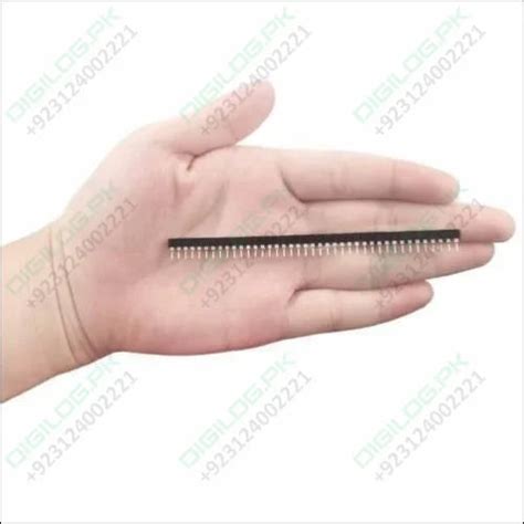 40 pin 2 54mm single row round female pin header strip in pakistan
