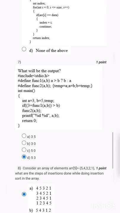 Nptel Week 9 Problem Solving Through Programming In C Quiz Youtube