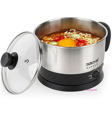 라면포트 기계 여행용 끓이는 조리기 포트기 12l 쿠커 멀티 전기 휴대용 키친아트 라팔opq561 티몬