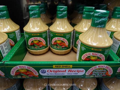 Red Shell Japanese Miso Dressing
