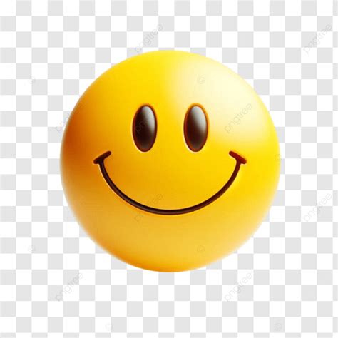 3d 노란색 스마일 이모티콘 얼굴이 투명한 배경에 있습니다 3d 노란색 스마일 이모티콘 얼굴이 투명한 배경에 있습니다 이모티콘 얼굴 웃다 Png 일러스트 및 이미지 에