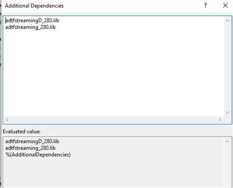 C Linking A Library Fails With Link1181 On Vs17 Stack Overflow