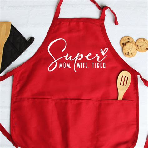 Mom Apron Etsy