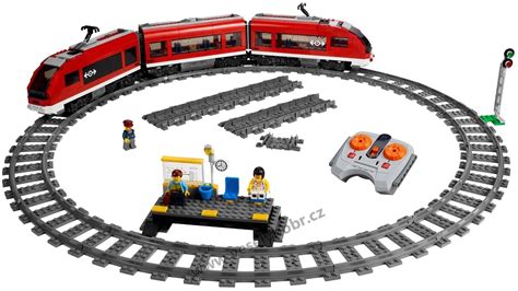 LEGO City Osobní vlak červený