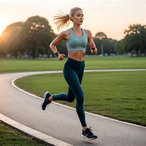 Chica Rubia Flaca Y Elegante Con Moda De Moda Imagen Premium Generada Con Ia