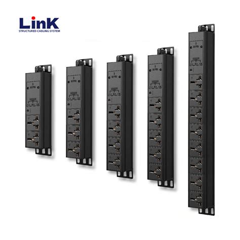 Intelligent Pdu Strip Metered Pdu 1 5u Iec C13 C19 Smart Monitor Power Pdu Ip For Computer