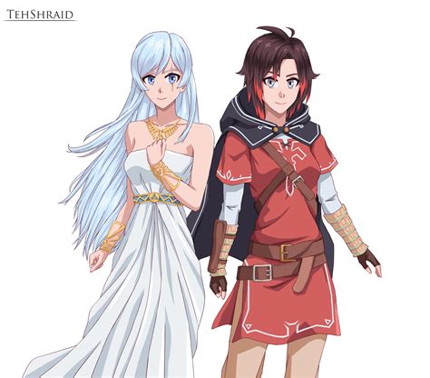 Weiss And Ruby Are Ready To Save Hyrule Rrwby