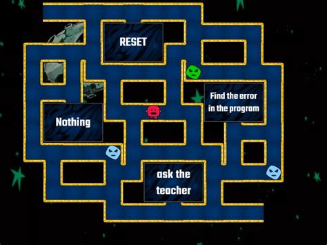 Coding Debugging Maze Chase