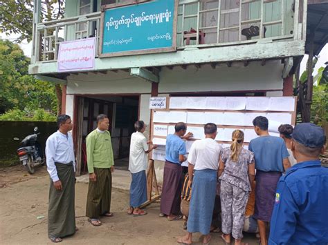 ချောင်းသာမြို့တွင် ၂၀၂၅ ခုနှစ်အထွေထွေရွေးကောက်ပွဲအတွက် မဲဆန္ဒရှင်စာရင