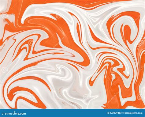 Orange Wave Background With Flow Pattern Colorful Stock Illustration Illustration Of Colorful