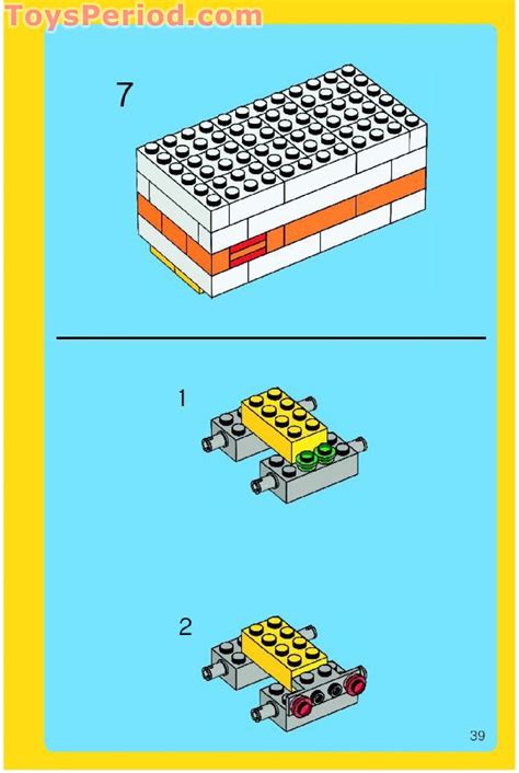 Lego 5489 Ultimate Lego Vehicle Building Set Instructions And Parts List