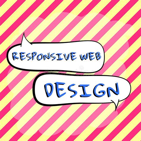Conceptual Caption Responsive Web Design Business Idea Web Page