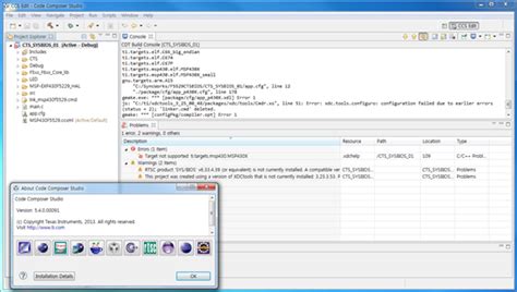 Sysbios V635 In Ccs Does Not Support Legacy Coff Msp Low Power Microcontroller Forum