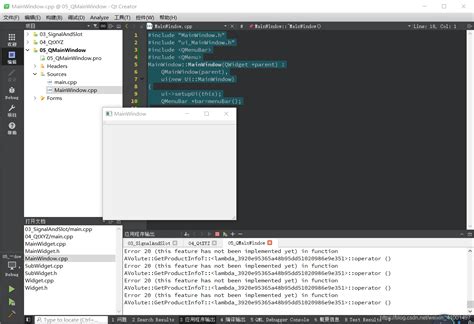 Qt学习（六）—— Qmainwindowinclude Csdn博客
