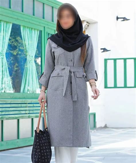 ۴۴ مدل مانتو دانشجویی جلو بسته جدید ۱۴۰۲ ؛ استایلی به روز و شیک داشته