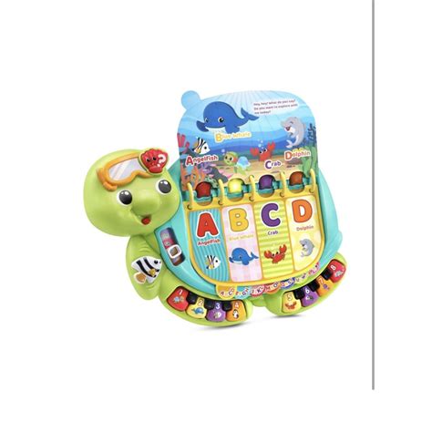Vtech Touch And Teach Sea Turtle Interactive Learning Book St Thomas