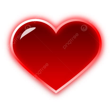 قلب أحمر جميل قلب حب فالنتينا اليوم Png وملف Psd للتحميل مجانا