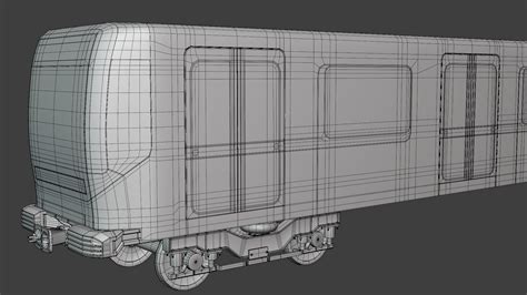 3d Metro Train Concept Model Turbosquid 2161175