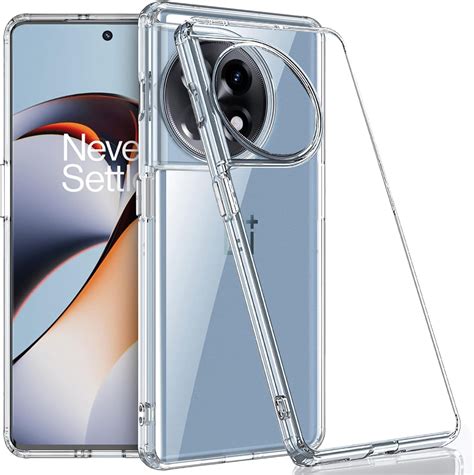 KAPAVER Hybrid Series Compatible With OnePlus 11R 5G Case Cover Hard PC Soft Flexible TPU