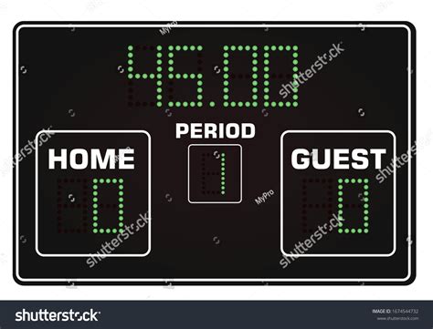 Simple Scoreboard Clip Art