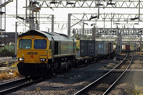 C3 6x4 Glossy Photo Freightliner Class 66 66590 Nuneaton £100