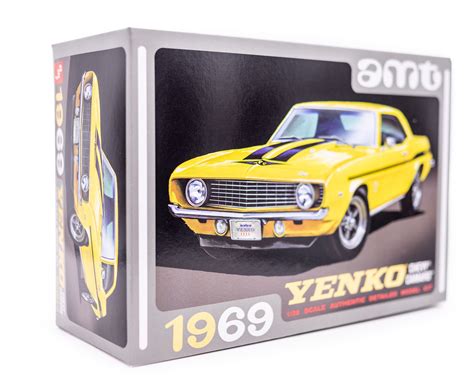Amt 1969 Chevy Camaro Yenko 125 Scale Model Kit Auto World Store
