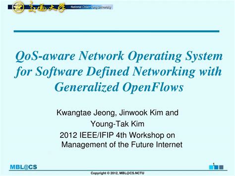 ppt qos aware network operating system for software defined