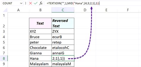 Different Methods To Reverse Text In Excel XL N CAD