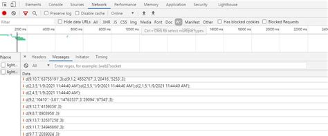 Selenium How To Read Web Socket Messages From Ws Chrome Log In C