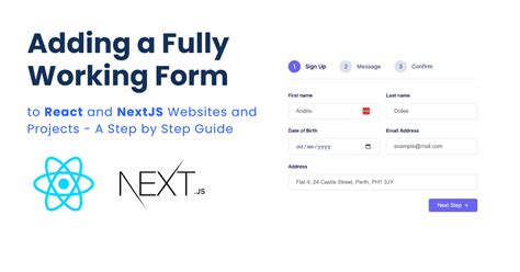 Adding A Contact Form To Your React And Nextjs Project A Step By Step