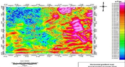 Residual Total Horizontal Derivative Map The Analytical Signal Map