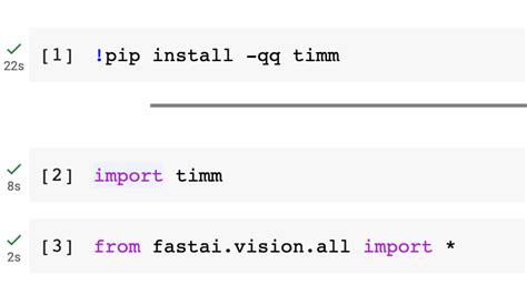 nameerror name timm is not defined fastai fast ai course forums