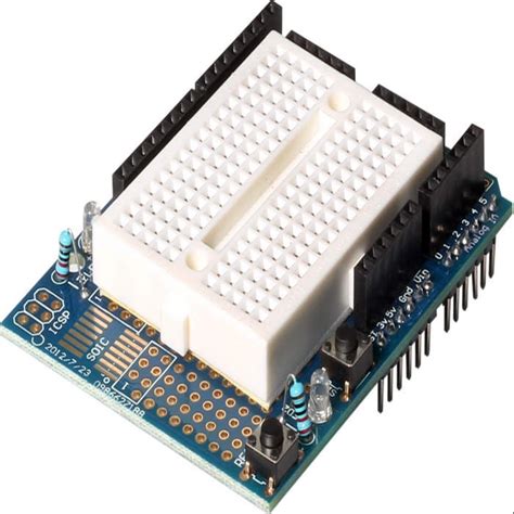 Kit Proto Shield Kit Com Protoboard 170 Furos Para Arduino Shopee Brasil