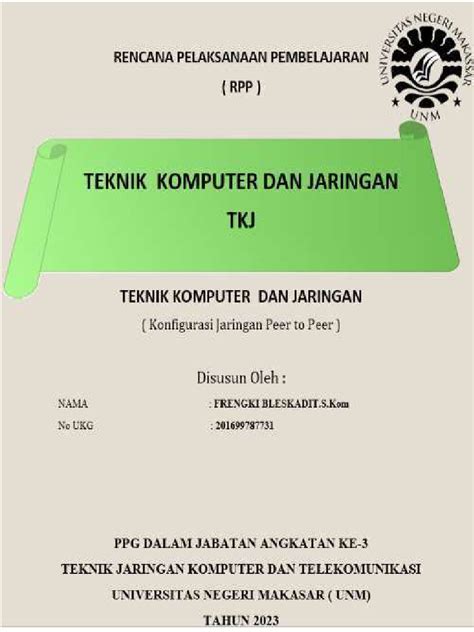 modul ajar konfigurasi jaringan dasar peer to peer 1 docxsmkn 2 tik