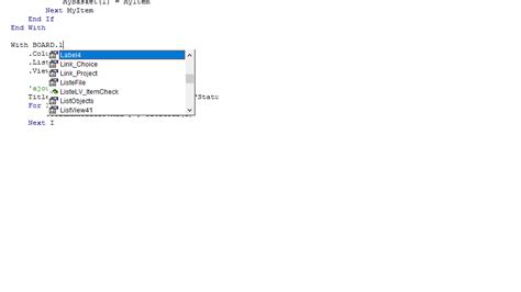 Xl 2016 Probleme Listview Macros Et Vba Excel