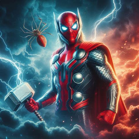 Mashup 3 Spiderman Thor Rspiderman