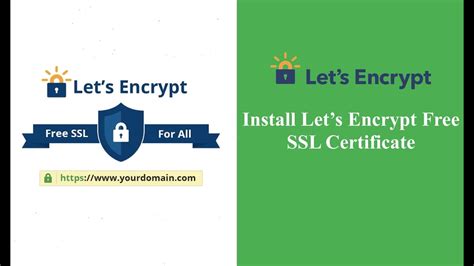 how to install let s encrypt free ssl certificate on windows iis youtube