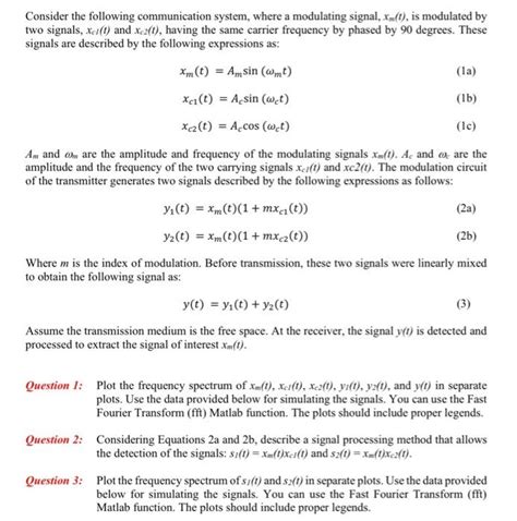 Solved Consider The Following Communication System Where A