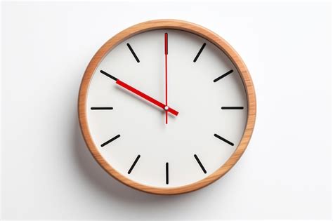Premium Ai Image Time Management Essential Classroom Clock
