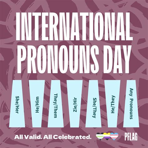 Today Is International Pronouns Day Pronouns Are More Than Just Words
