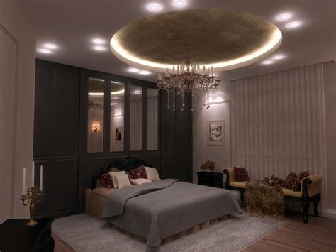 طراحی داخلی اتاق خواب والدین کلاسیک گروه ساختمانی سارگل